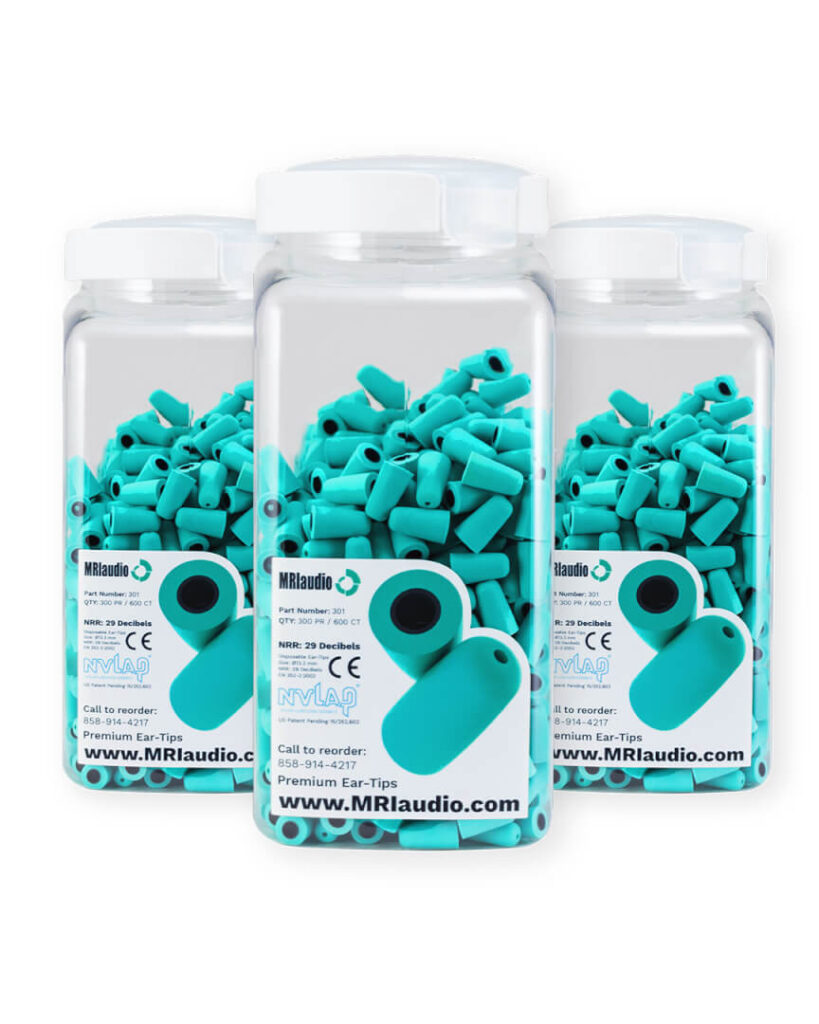 Disposable MRI Headphone Ear Tips - 250 Pairs | MRIaudio