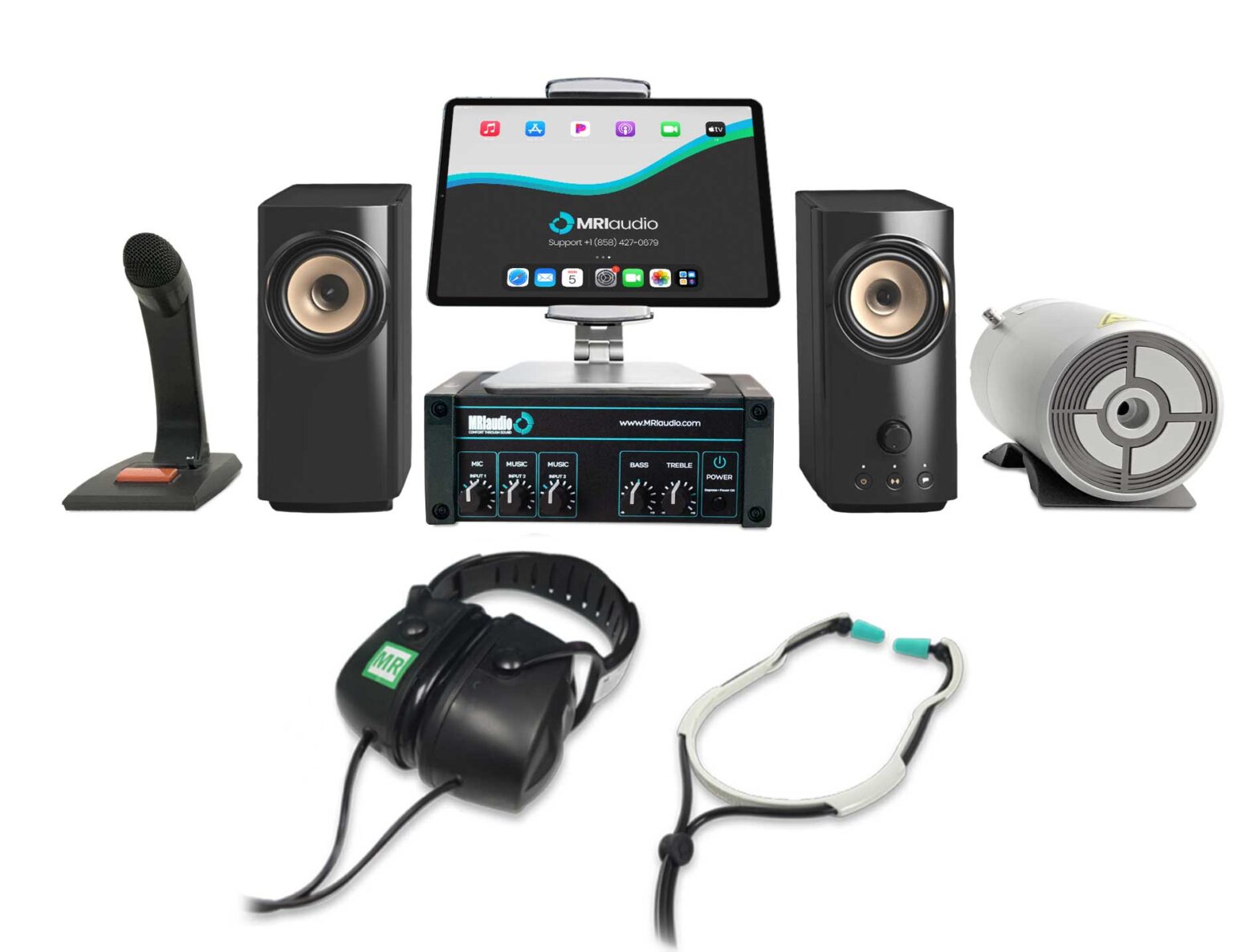 MRI Audio Premium Sound System for Patient Comfort | MRIaudio